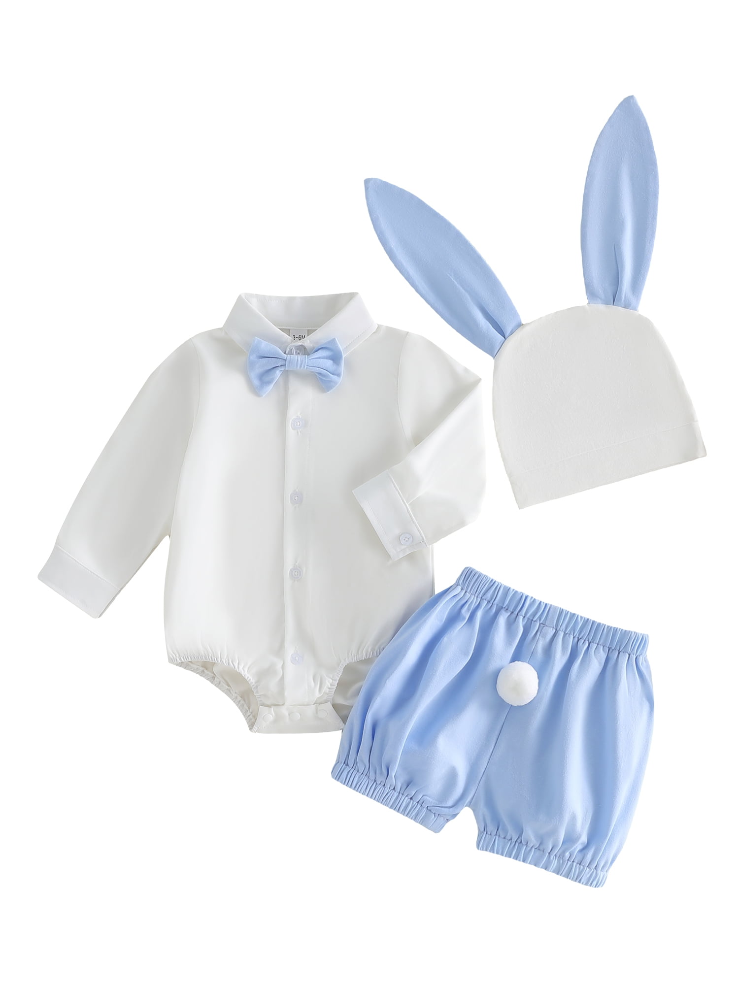 BemeyourBBs My First Easter Baby Boy Easter Outfits Long Sleeve Turn ...