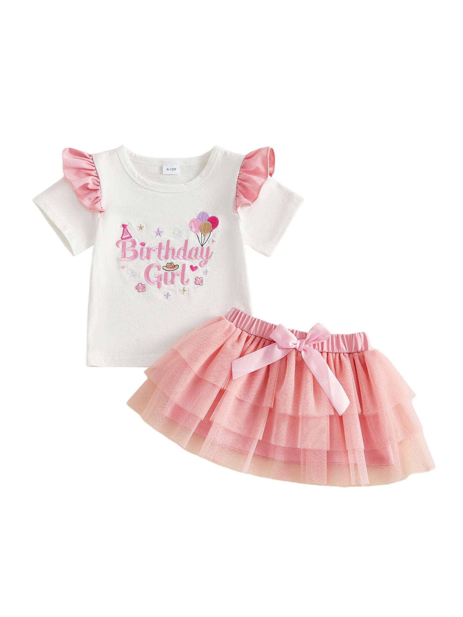 BemeyourBBs Kids Toddler Baby Girl Birthday Outfit 1 2 3 4 Years Old ...