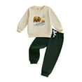 BemeyourBBs Little Toddler Baby Boy Hunting Outfit Animal Print Long ...