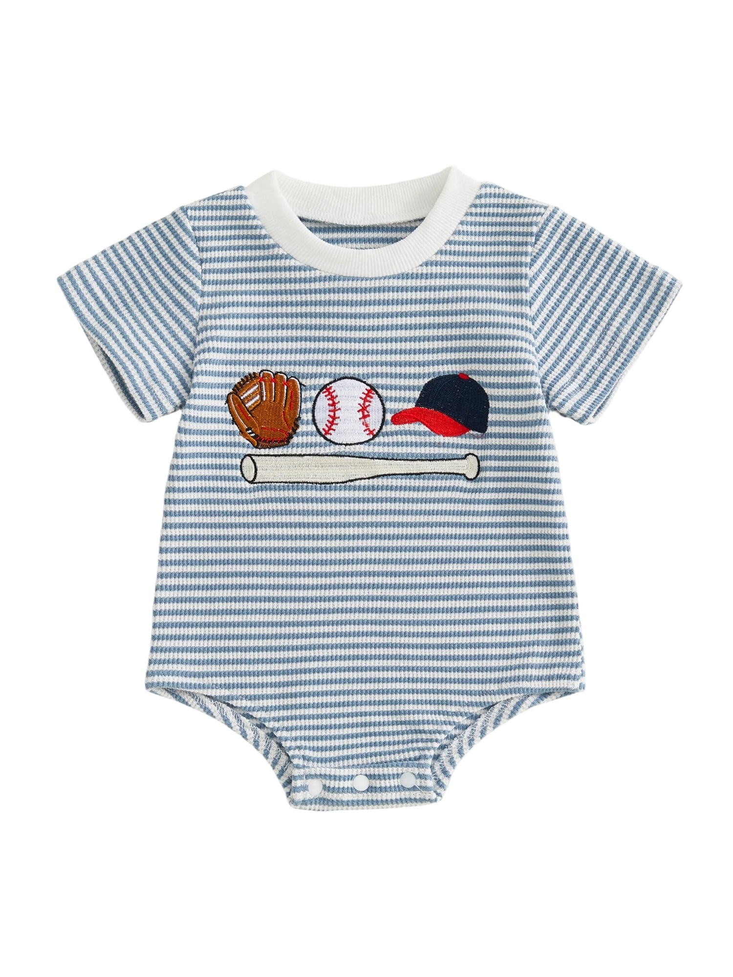 BemeyourBBs Newborn Baby Boy Summer Clothes Baby Boys Baseball Outfit ...