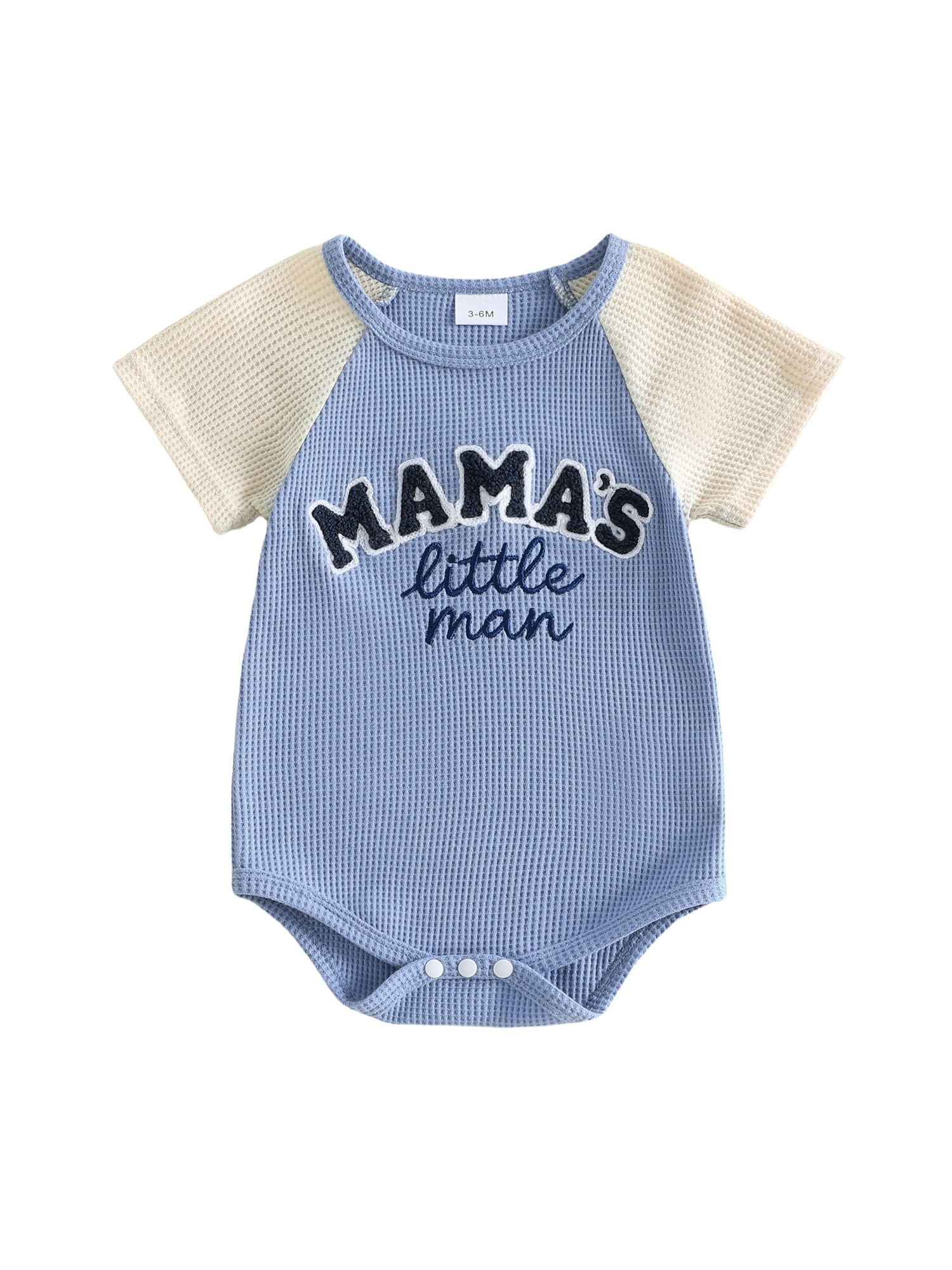 BemeyourBBs Newborn Baby Boy Summer Clothes Baby Boys Mama's Little Man ...