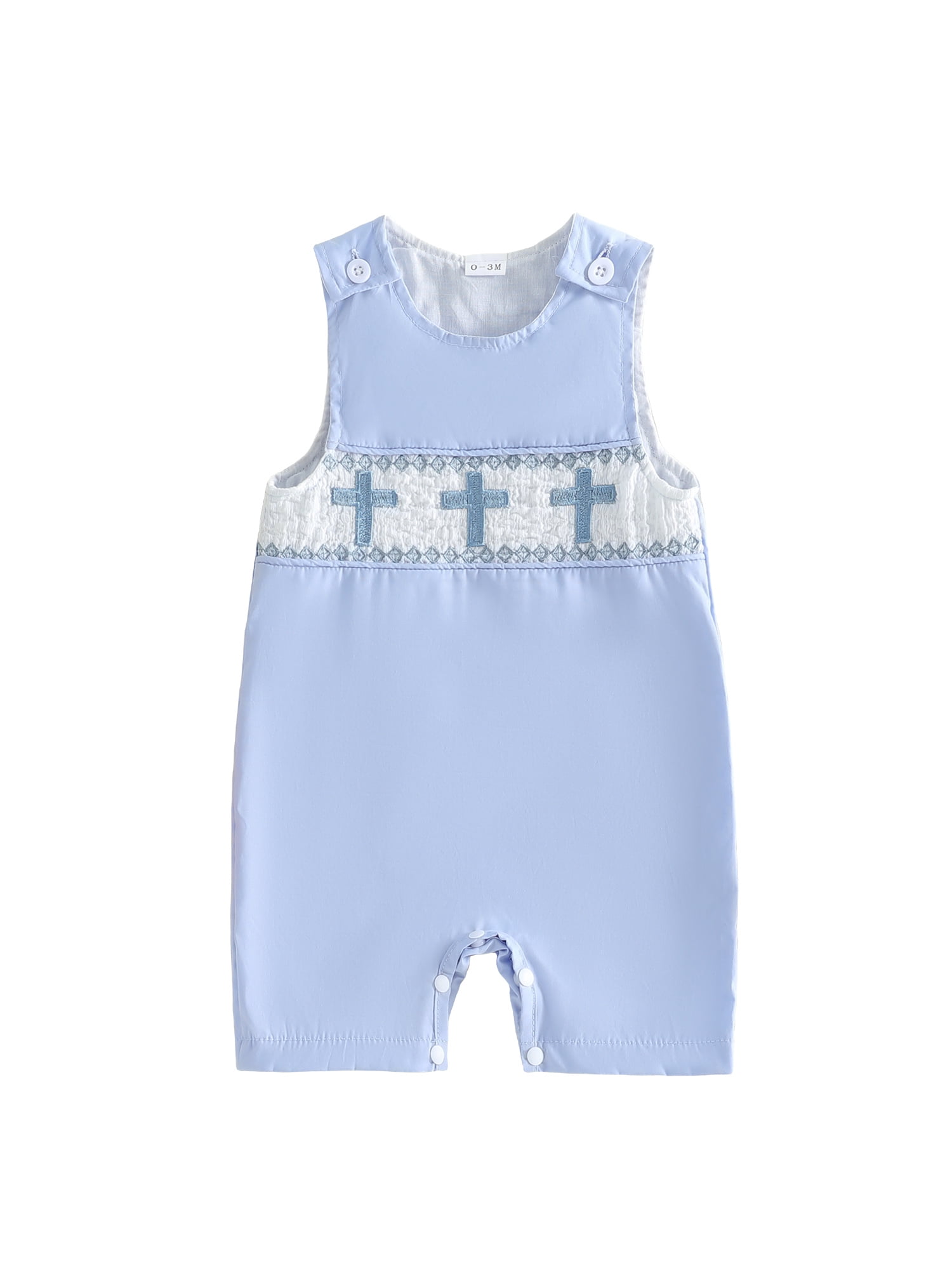 BemeyourBBs Newborn Baby Boys Easter Outfit Rompers Overalls Spring ...