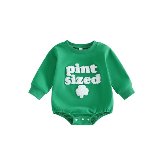 BemeyourBBs Newborn Baby Boys Girls St Patricks Day Outfits Wee Bit ...