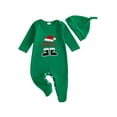 BemeyourBBs Newborn Baby Christmas Outfit Christmas Romper Letter Hat ...