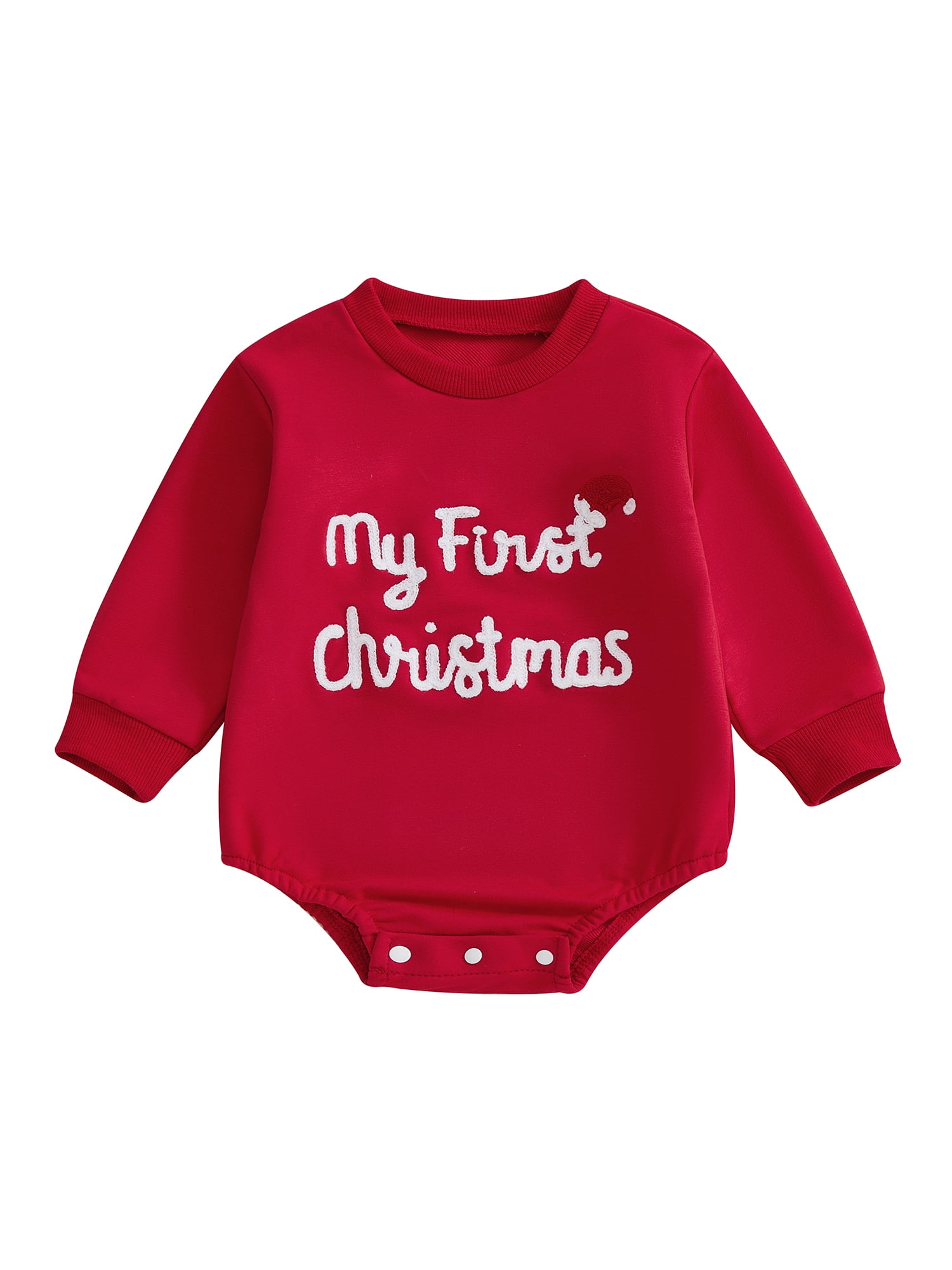 BemeyourBBs Newborn Baby Girl Boy Christmas Outfit My First Christmas ...