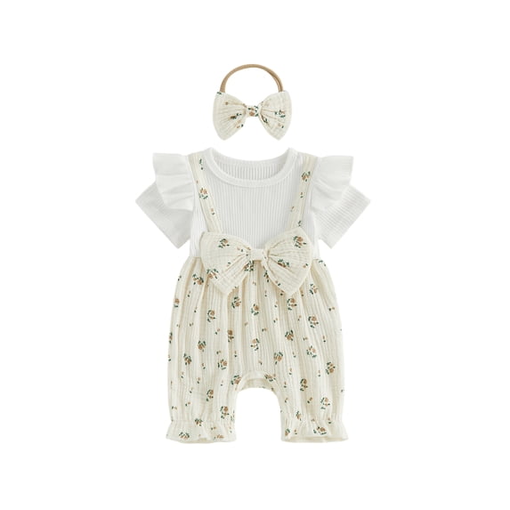 BemeyourBBs Newborn Baby Girl Spring Summer Fall Clothes 0 3 6 9 12 18 ...