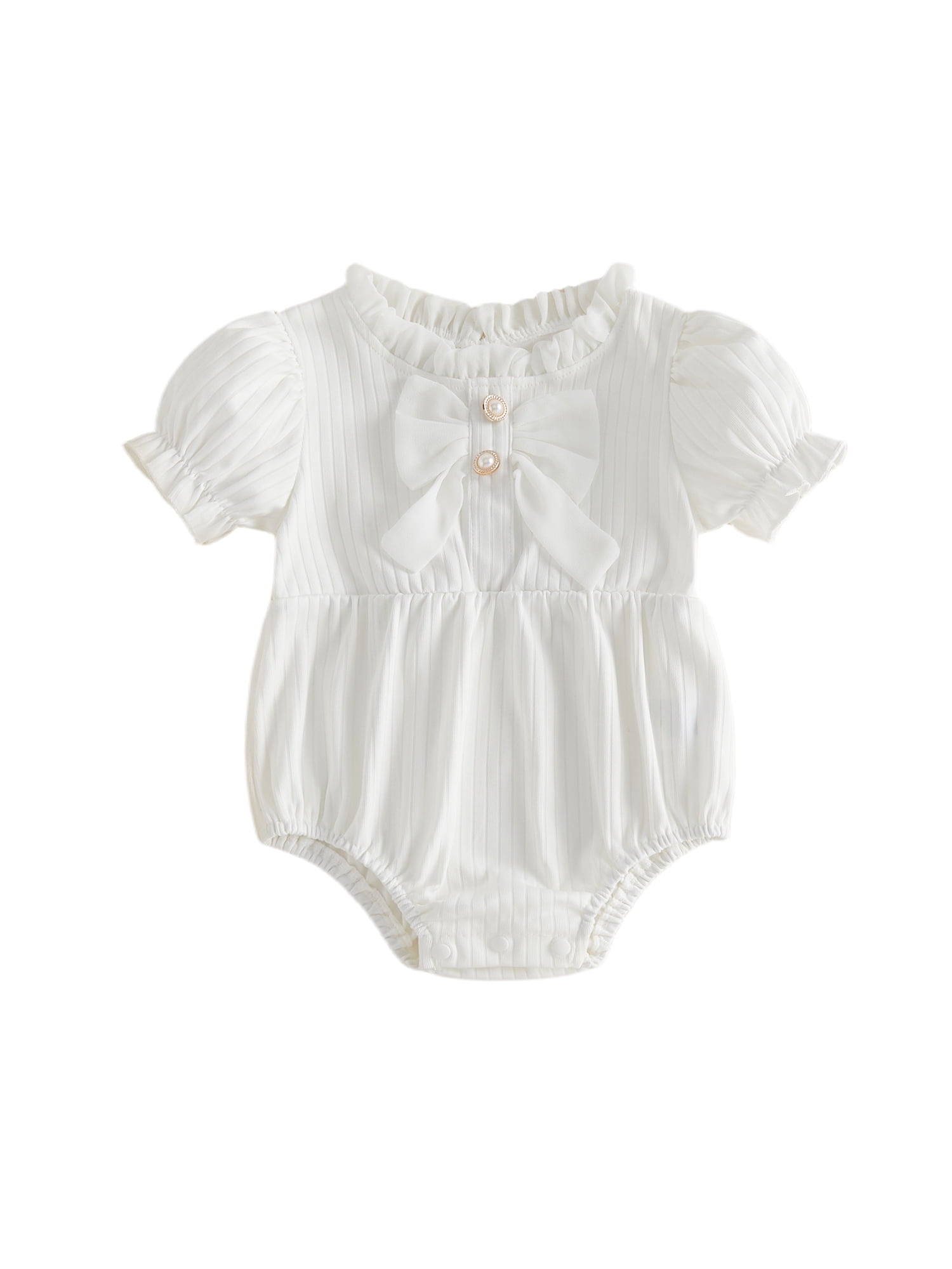 BemeyourBBs Newborn Baby Girl Summer Clothes Bubble Rompers 0 3 6 12 18 ...