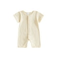 BemeyourBBs Newborn Baby Girl Summer Clothes Knit One Piece Romper ...