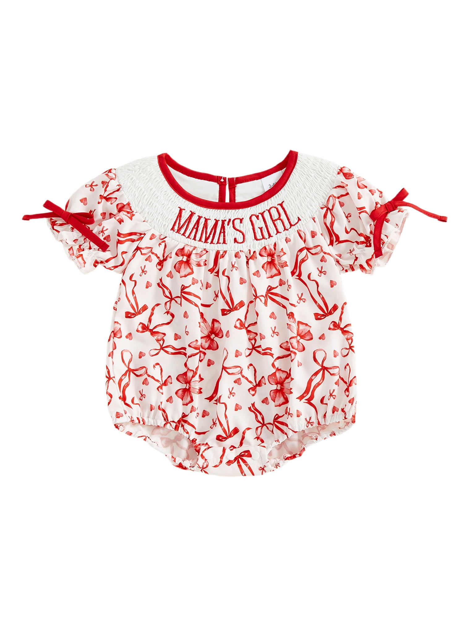 BemeyourBBs Newborn Baby Girl Summer Clothes Smocked Bubble Romper ...