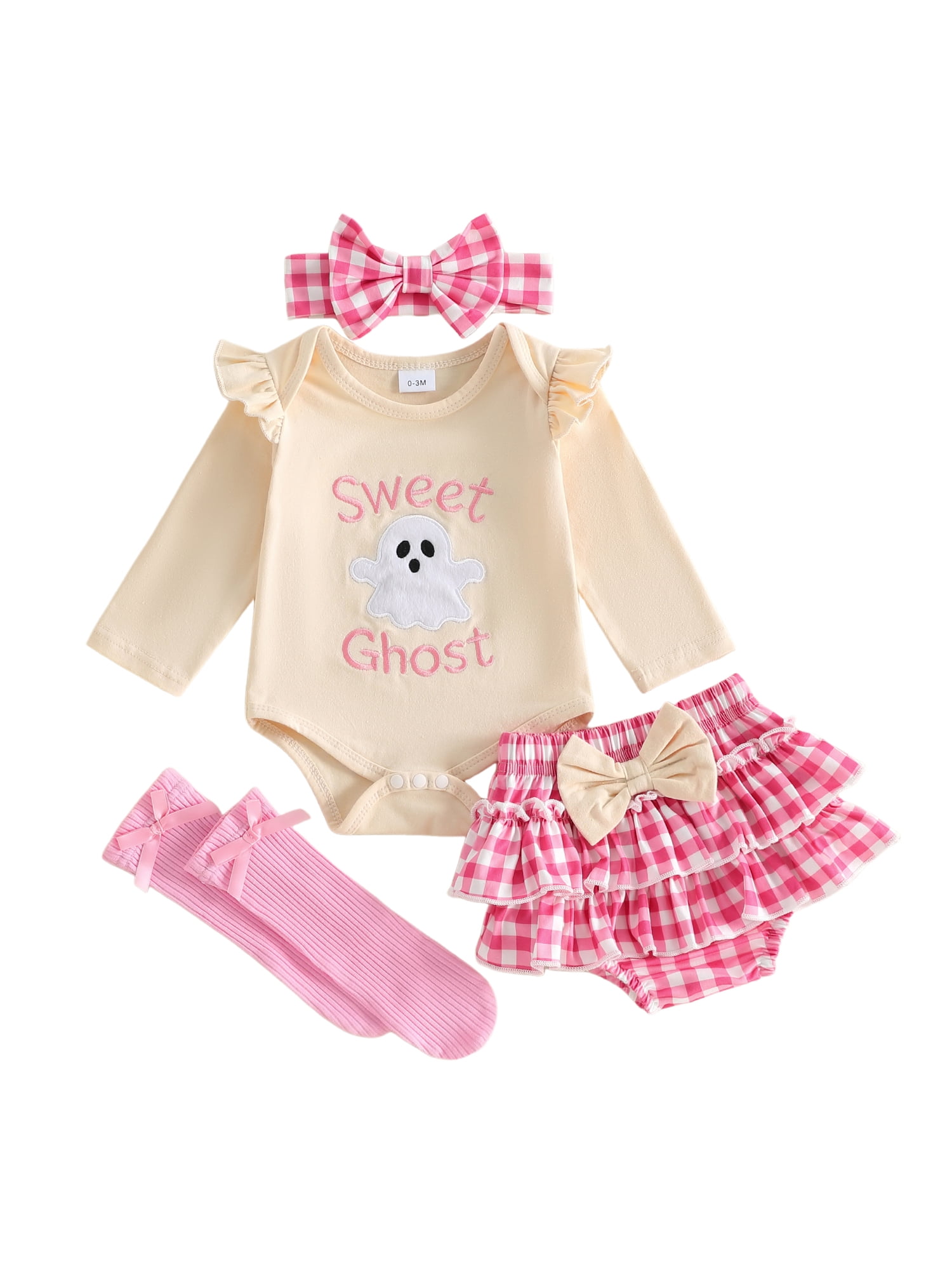 BemeyourBBs Newborn Baby Girls Halloween Outfit Infant Baby Girl Fall ...