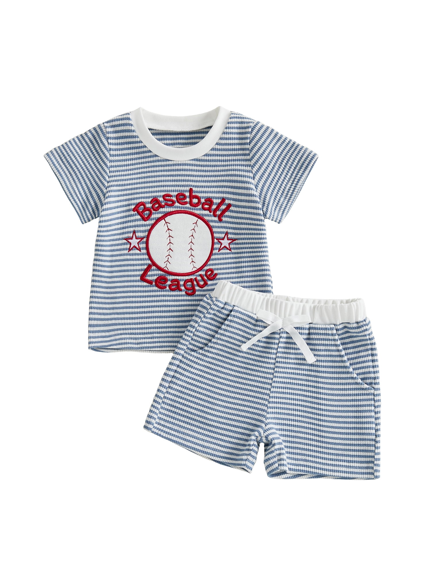 BemeyourBBs Toddler Baby Boy Baseball Outfit Cute Infant Baby Boy ...
