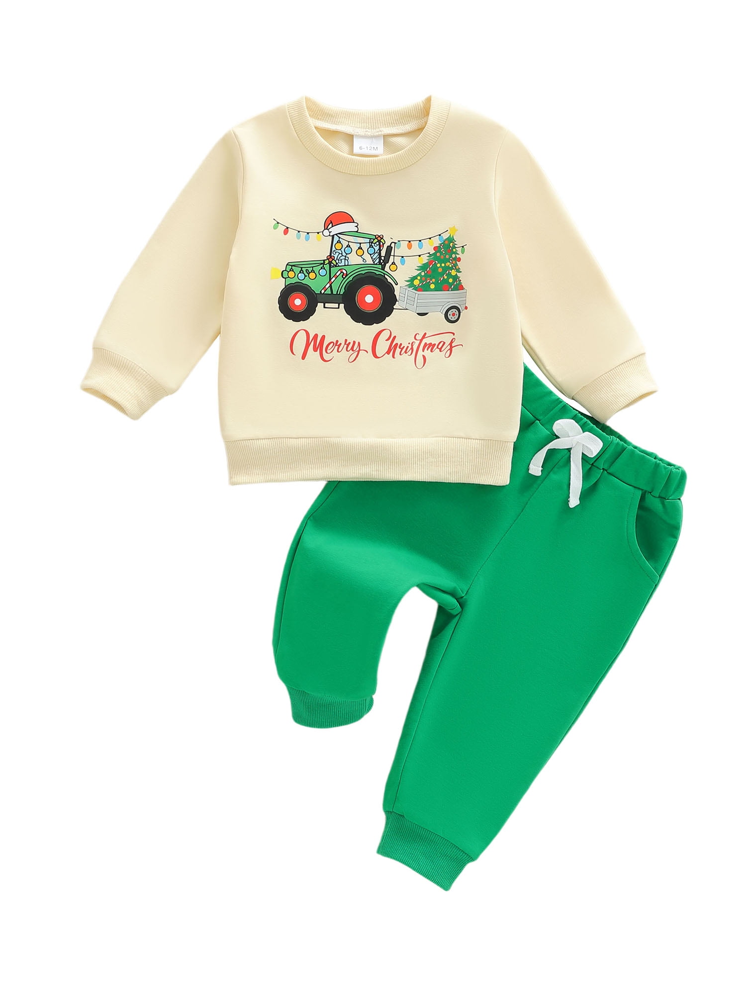 BemeyourBBs Toddler Baby Boy Christmas Outfits 2Pcs Fall Winter Clothes ...