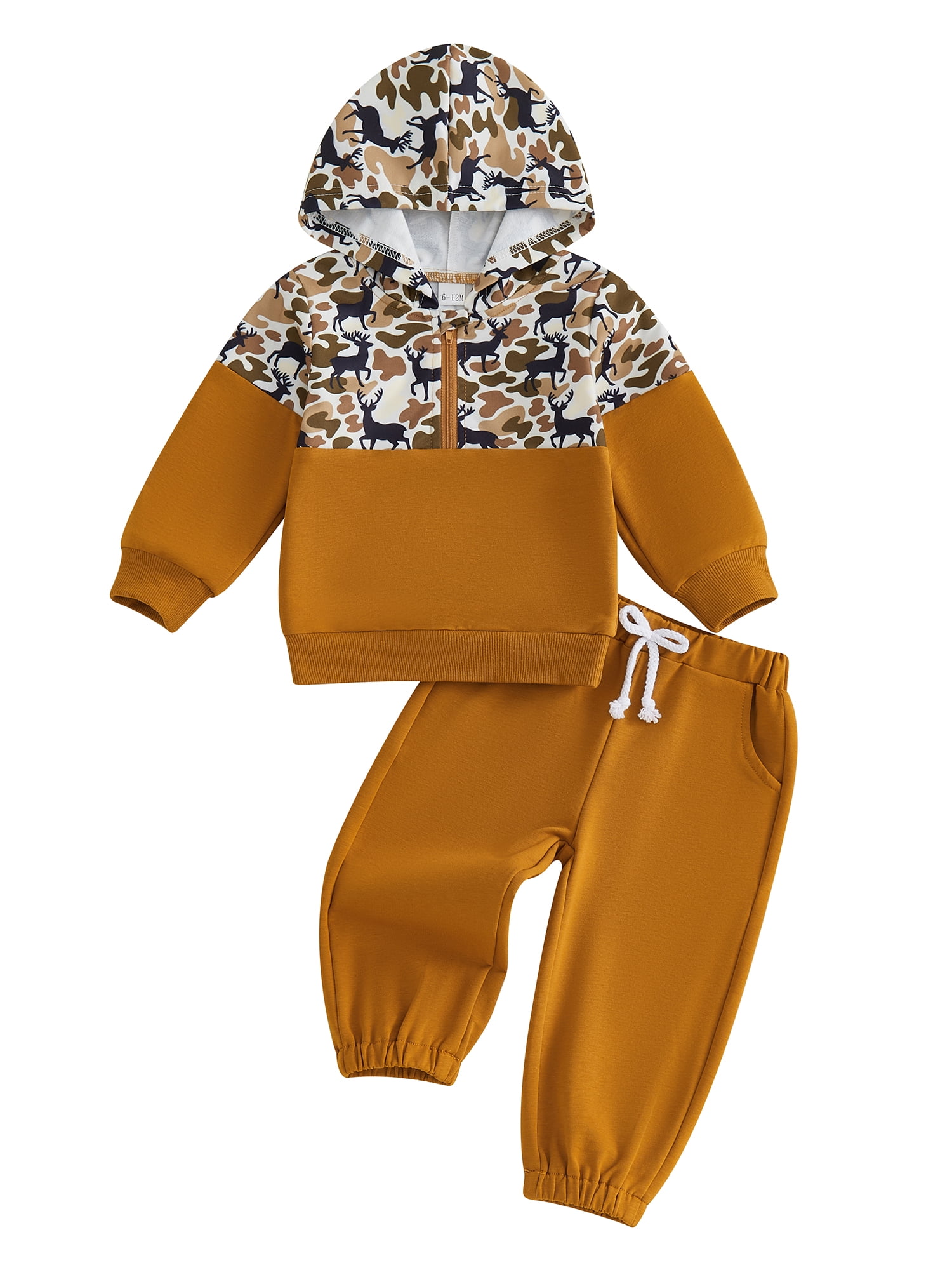 BemeyourBBs Toddler Baby Boy Deer Hunting Outfit Baby Boys Fall Winter ...