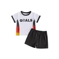 BemeyourBBs Toddler Baby Boy Game Day Football Outfit Infant Baby Boys ...