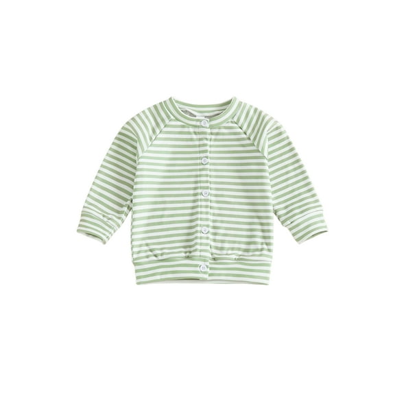 BemeyourBBs Toddler Baby Boy Girl Striped Sweatshirt Jacket Fall Spring ...