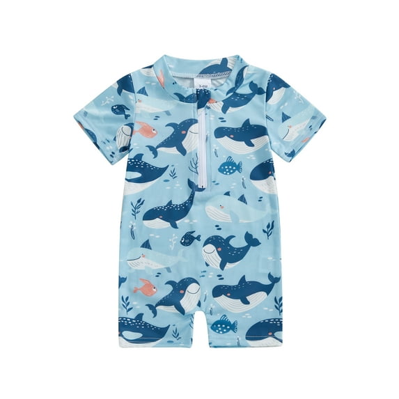BemeyourBBs Toddler Baby Boy Girl Swimsuit Newborn Dinosaur Shark ...