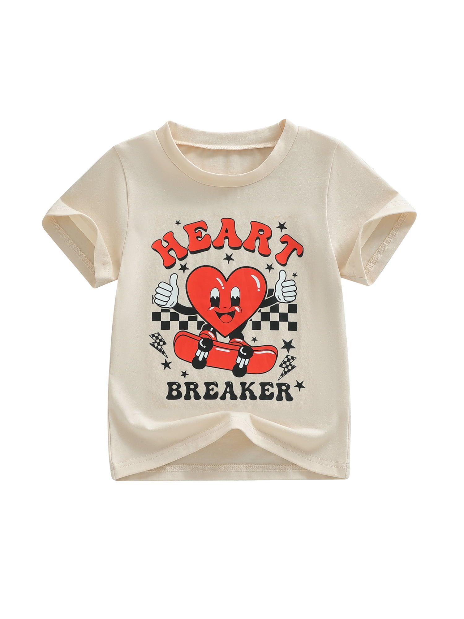 BemeyourBBs Toddler Baby Boy Girl Valentines Day Outfit Kids Valentines ...