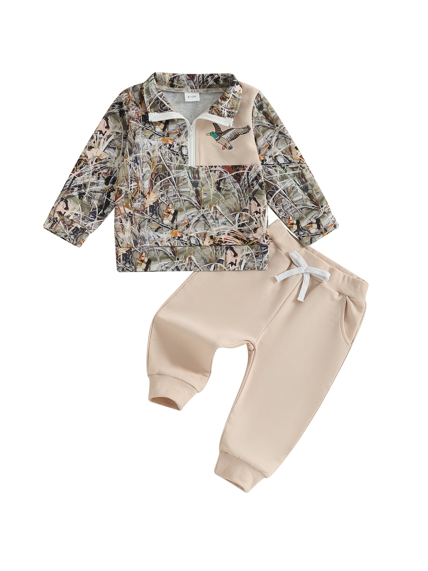 BemeyourBBs Toddler Baby Boy Hunting Duck Outfits Camo Spring Fall ...