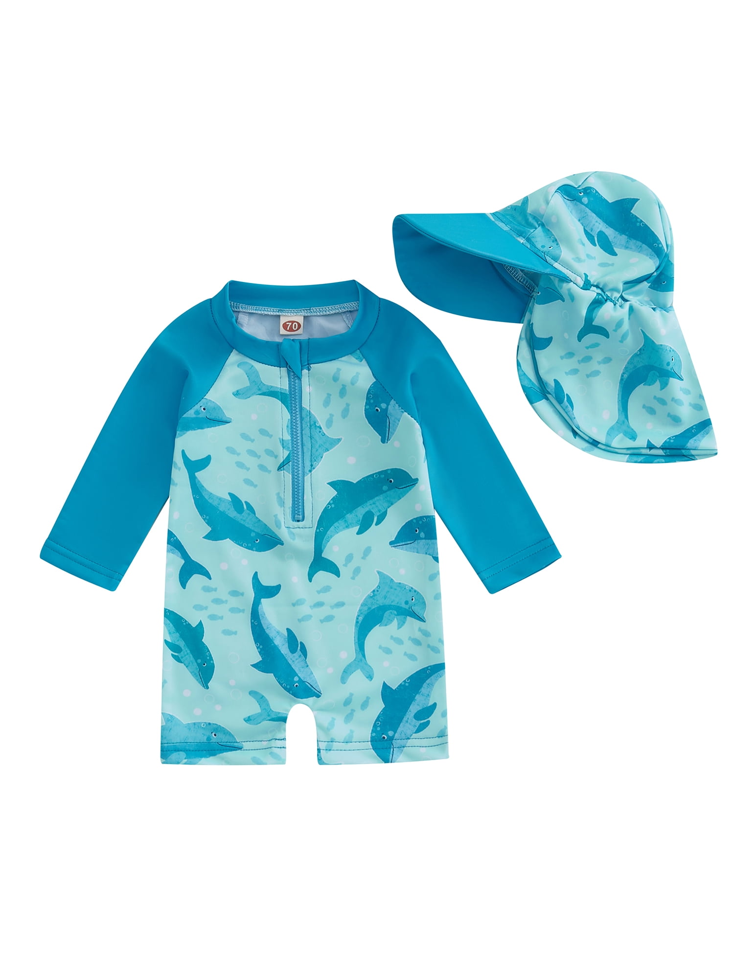 BemeyourBBs Toddler Baby Boy One Piece Swimsuit Infant Bathing Suit ...