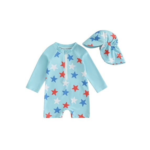 BemeyourBBs Toddler Baby Boy One Piece Swimsuit Infant Bathing Suit ...