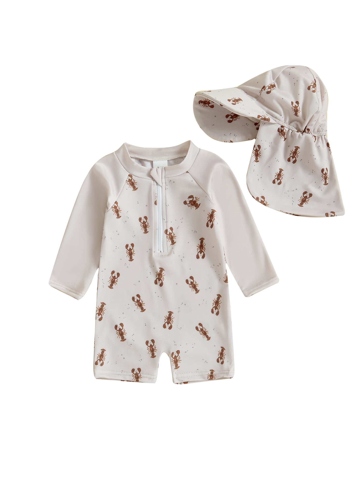 BemeyourBBs Toddler Baby Boy One Piece Swimsuit Infant Bathing Suit ...