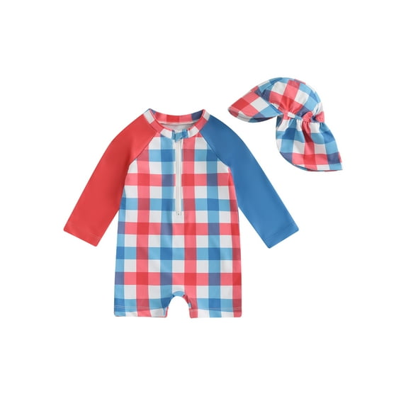 BemeyourBBs Toddler Baby Boy One Piece Swimsuit Infant Bathing Suit ...