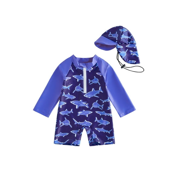 BemeyourBBs Toddler Baby Boy One Piece Swimsuit Kids Infant Bathing ...