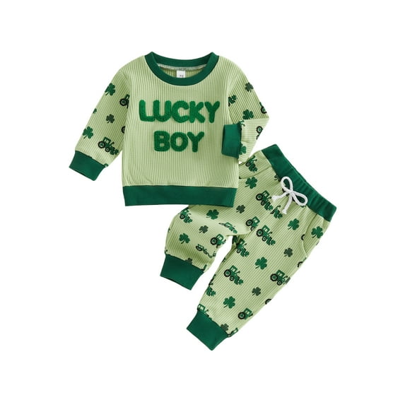 BemeyourBBs Toddler Baby Boy St Patricks Day Outfit Irish Fall Winter ...