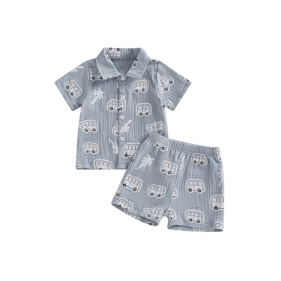 BemeyourBBs Toddler Baby Boy Summer Clothes Baby Boy Cotton 2 Piece ...