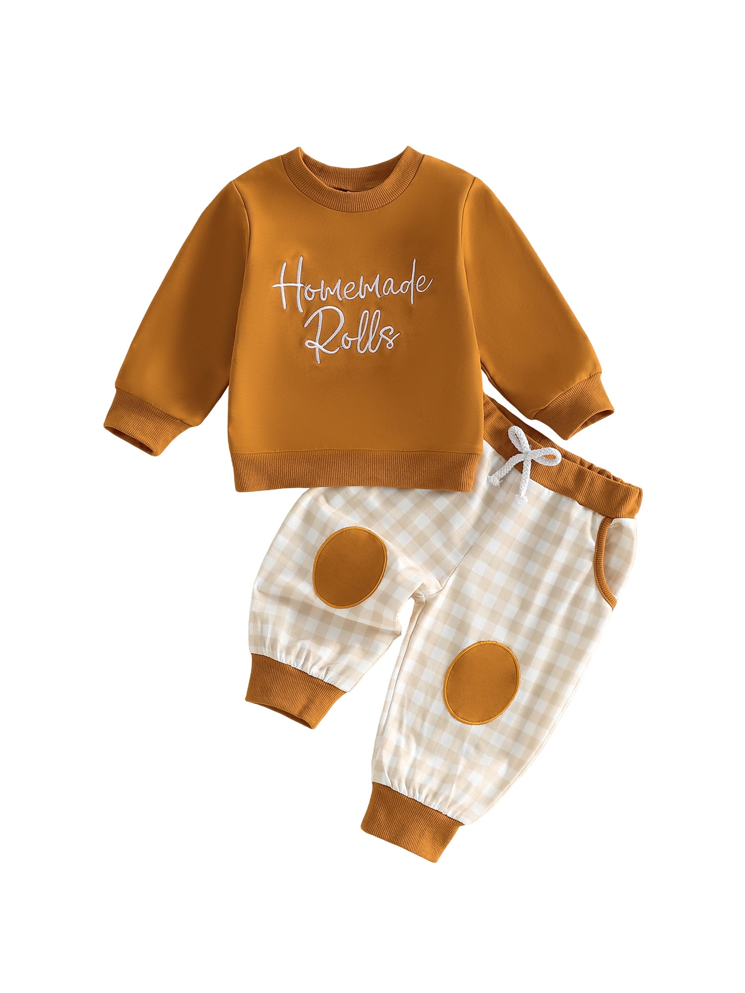 BemeyourBBs Toddler Baby Boy Thanksgiving Outfit Homemade Rolls Baby ...