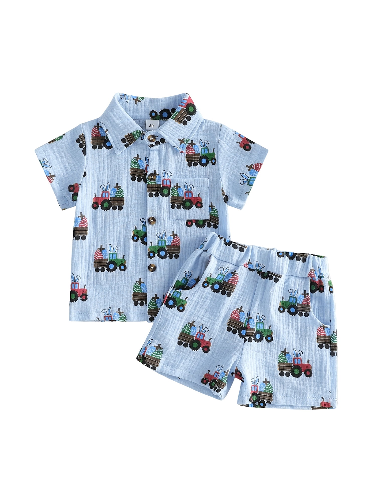 BemeyourBBs Toddler Baby Boys Easter Outfits Cute Spring Summer Clothes ...