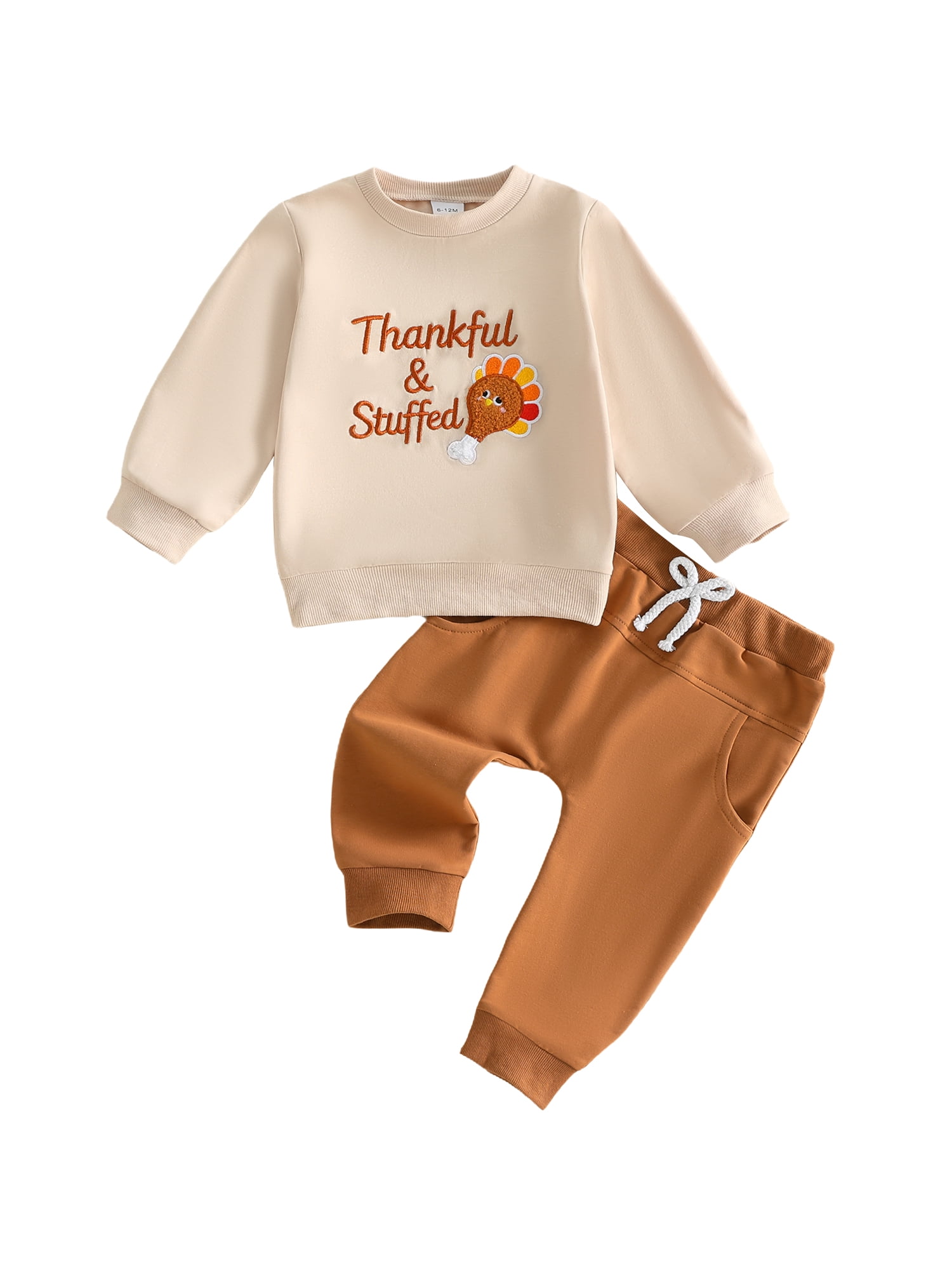 BemeyourBBs Toddler Baby Boys Thanksgiving Outfit Newborn Baby Boy Fall ...