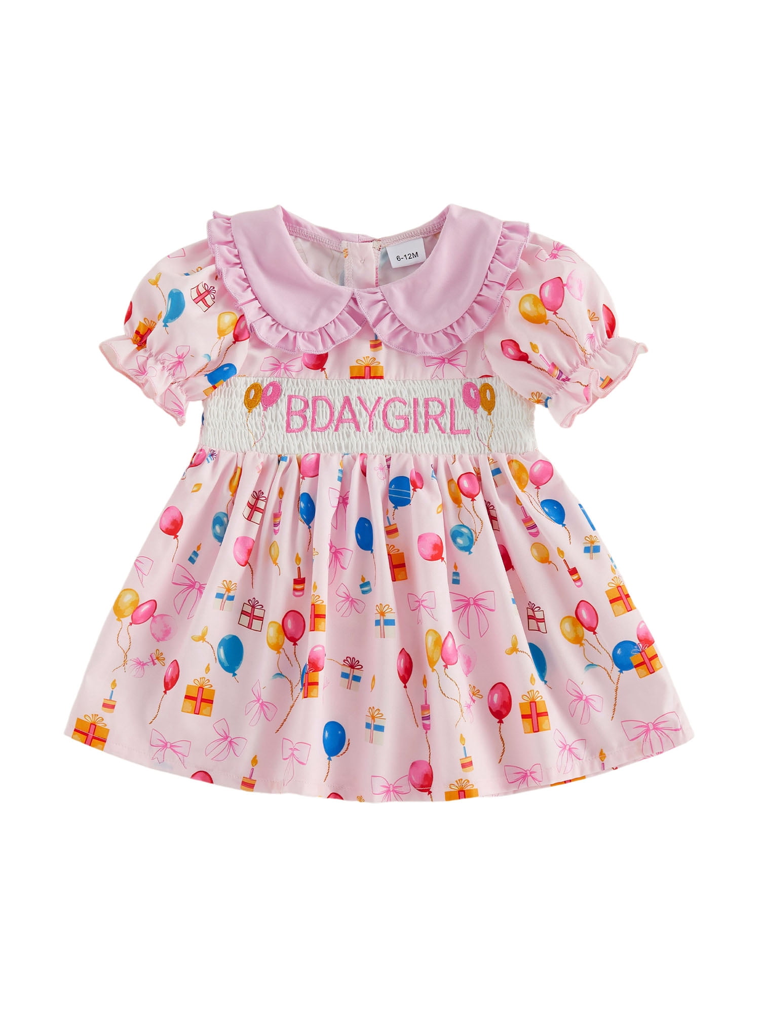 BemeyourBBs Toddler Baby Girl Birthday Dress 6 12 18 24 Months 2 3 4 ...