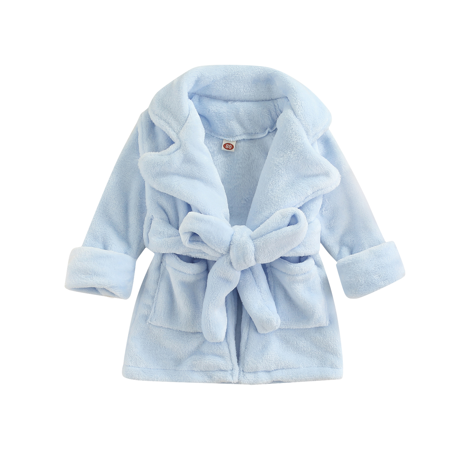 BemeyourBBs Toddler Baby Girl Boy Flannel Robes Baptism Day Plush ...