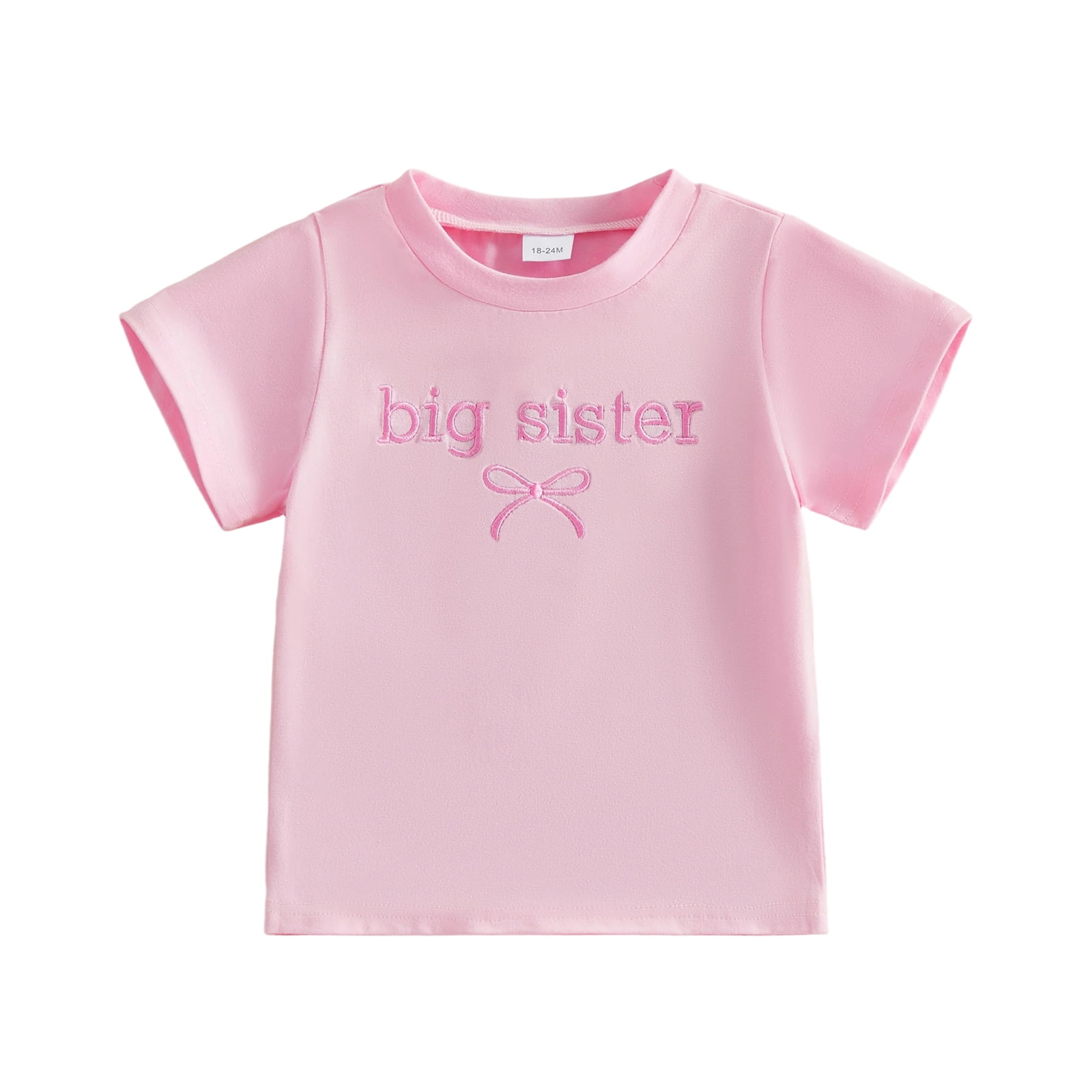 BemeyourBBs Toddler Baby Girl Little Sister Big Sister Matching Outfit ...