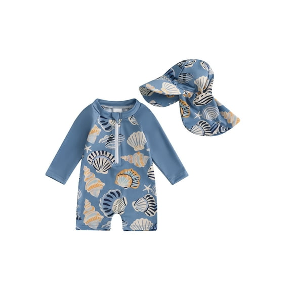 BemeyourBBs Toddler Baby Girl One Piece Swimsuit Infant Bathing Suit ...