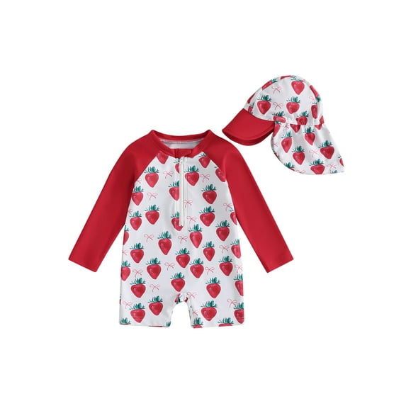 BemeyourBBs Toddler Baby Girl One Piece Swimsuit Infant Bathing Suit ...