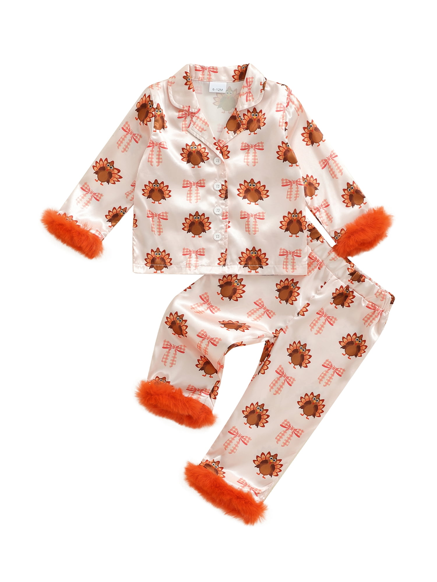 Thanksgiving Toddler Pajamas