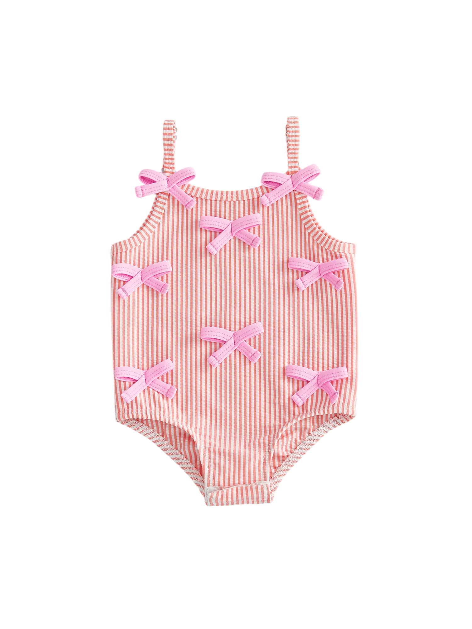BemeyourBBs Toddler Baby Girl Striped One Piece Swimsuits Infant Girls ...