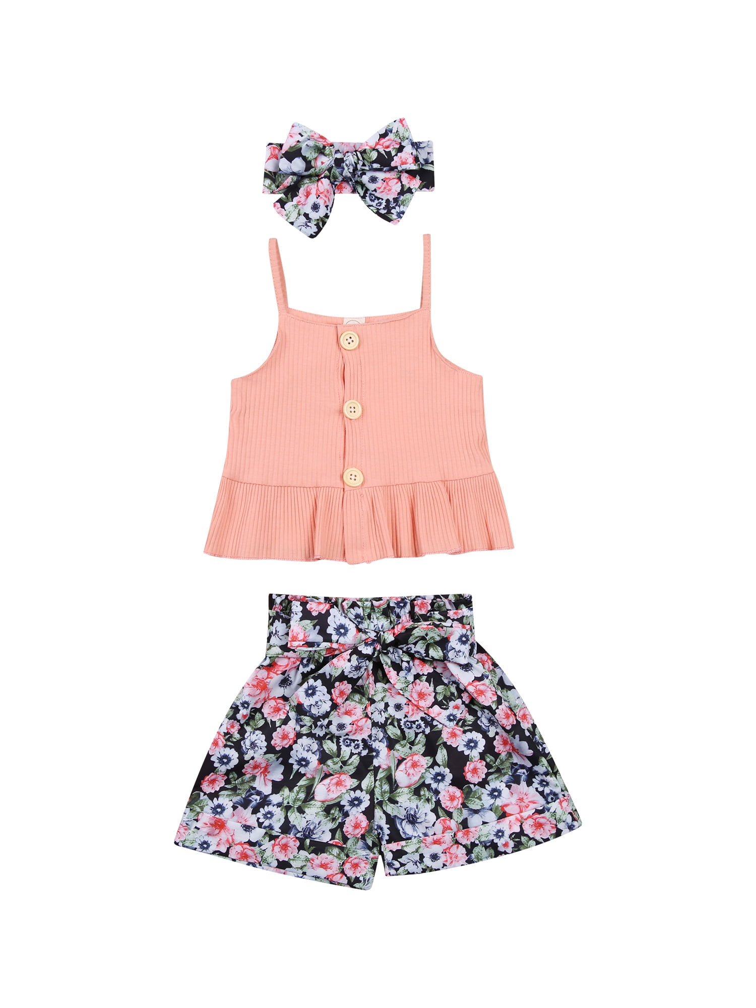 BemeyourBBs Toddler Baby Girl Summer Clothes Baby Girls Summer Outfit ...