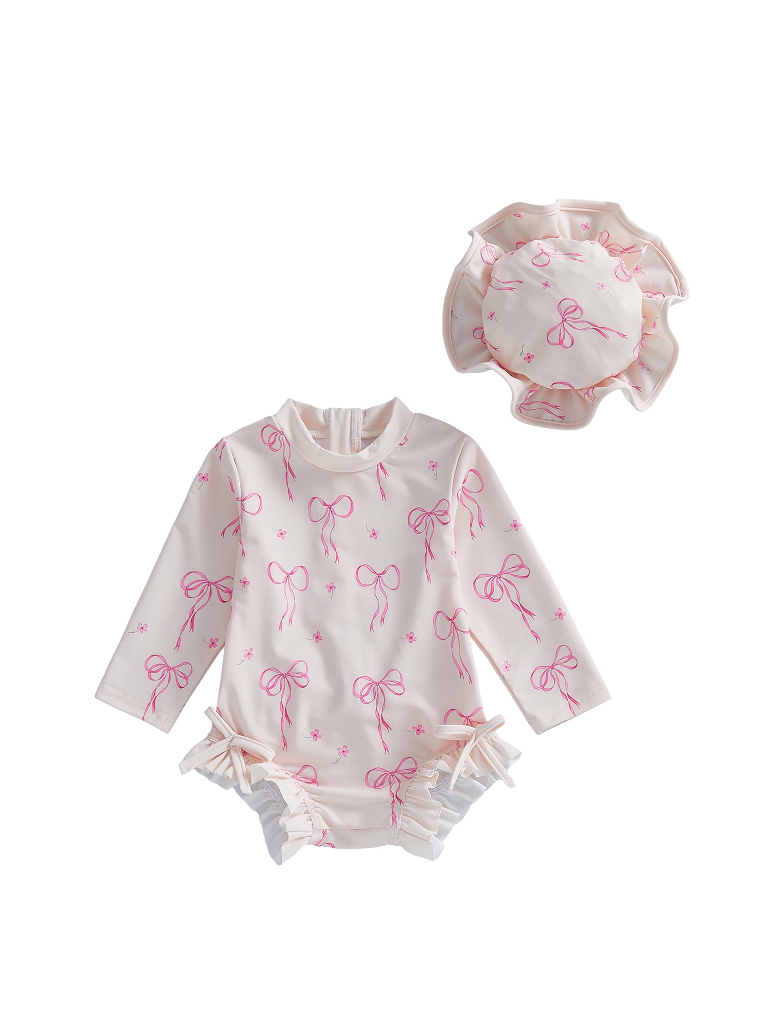 BemeyourBBs Toddler Baby Girl Swimsuit Infant Bathing Suit One-Piece ...