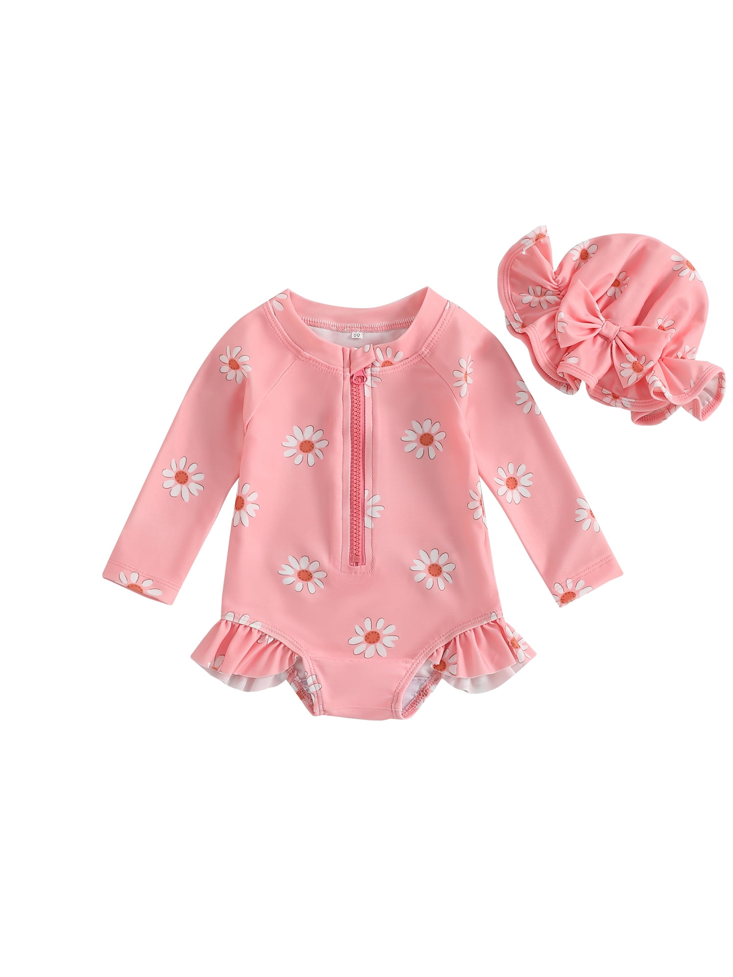 BemeyourBBs Toddler Baby Girl Swimsuit Infant Bathing Suit One-Piece ...