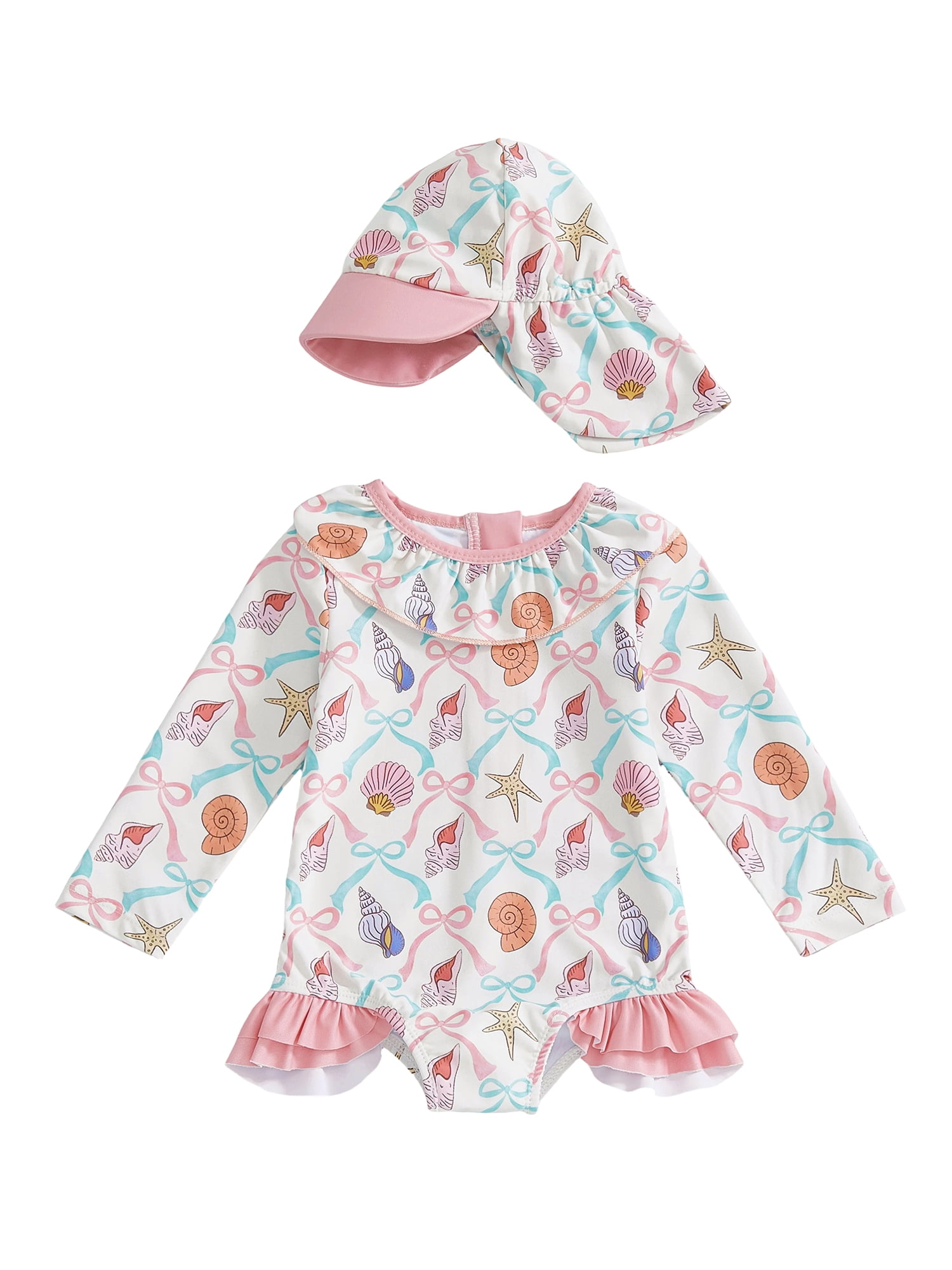 BemeyourBBs Toddler Baby Girl Swimsuit Infant Bathing Suit One-Piece ...