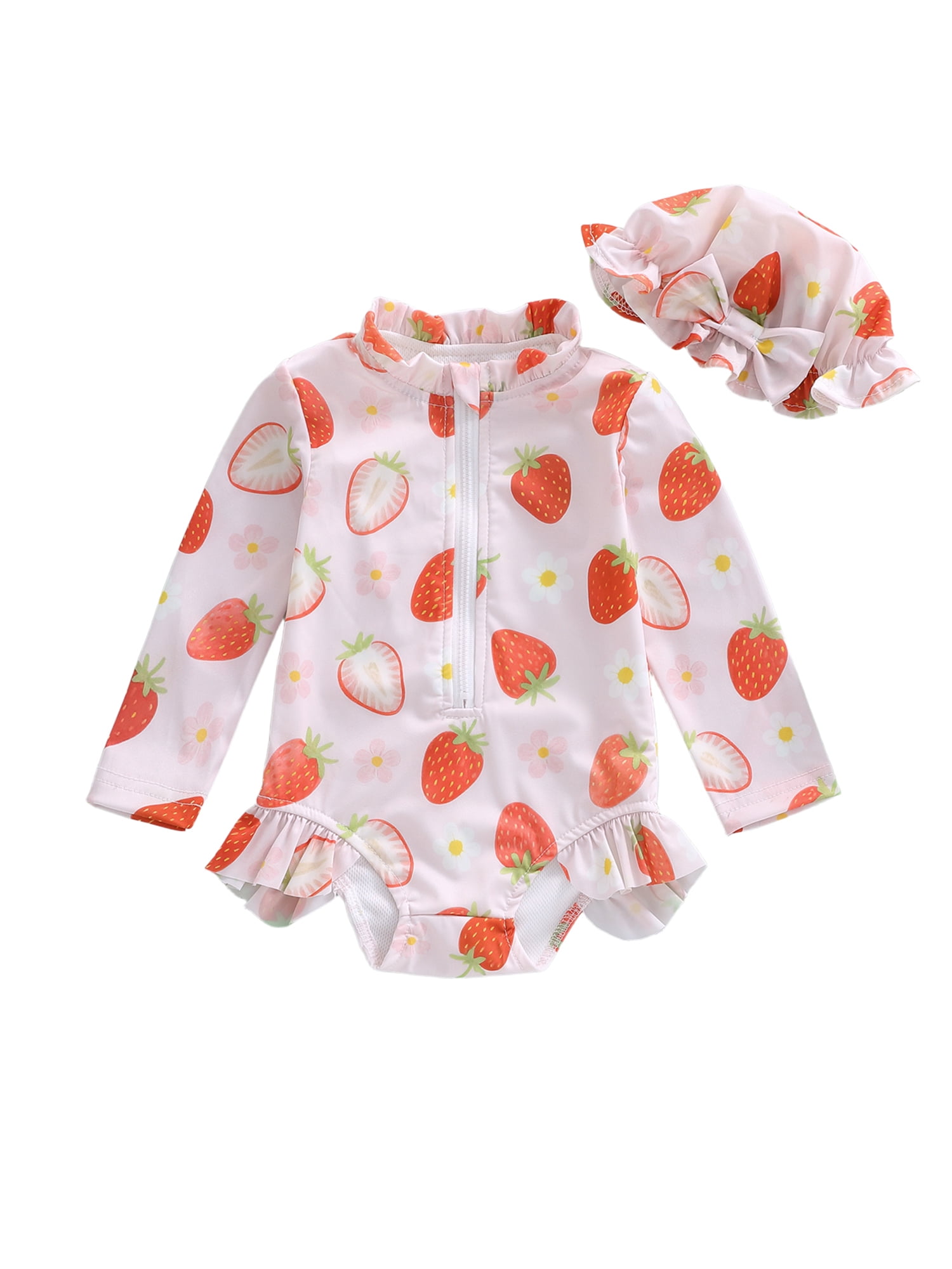 BemeyourBBs Toddler Baby Girl Swimsuit Infant Bathing Suit One-Piece ...