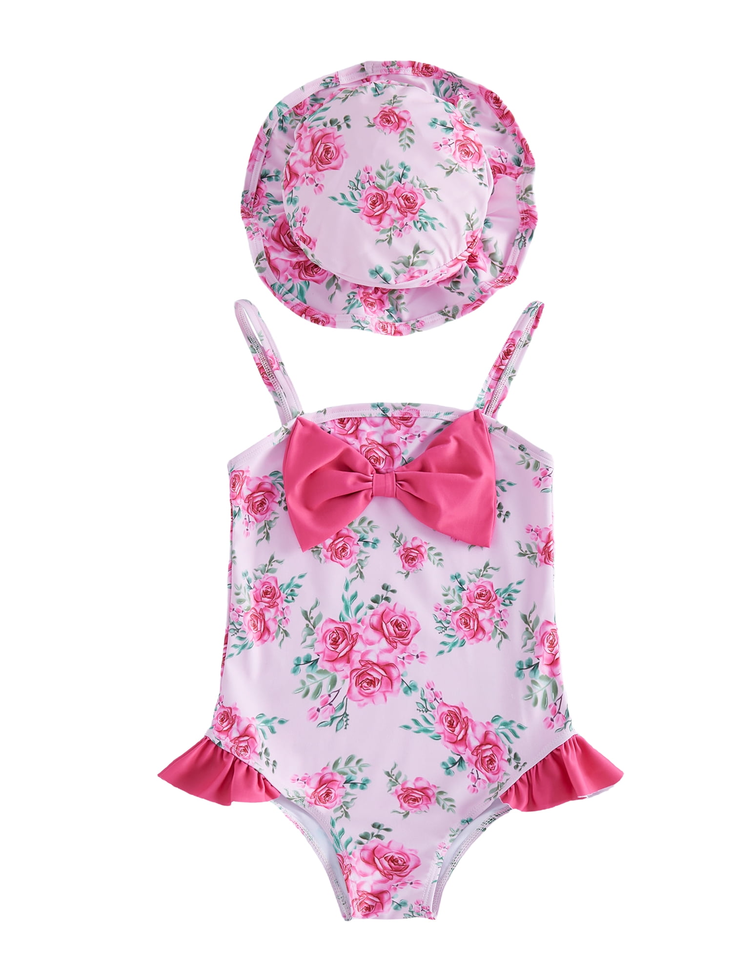 BemeyourBBs Toddler Baby Girl Swimsuit Infant Bathing Suit One-piece ...