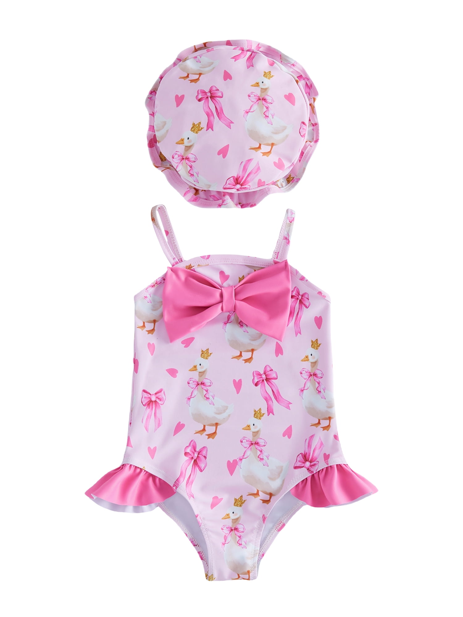 BemeyourBBs Toddler Baby Girl Swimsuit Infant Bathing Suit One-piece ...