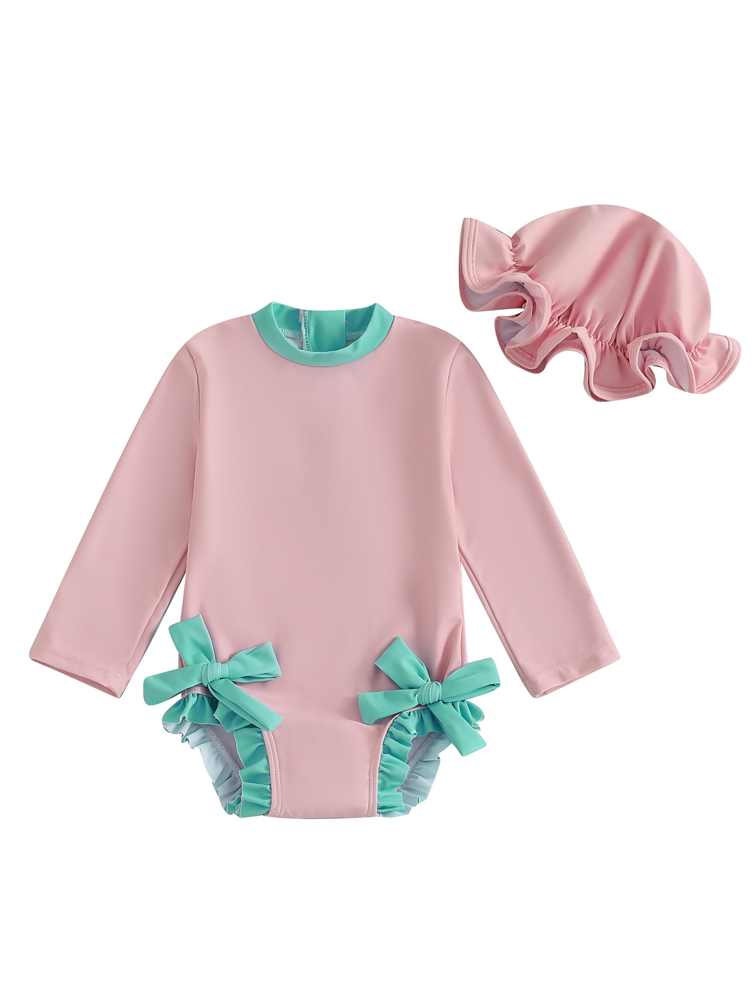 BemeyourBBs Toddler Baby Girl Swimsuit Kids Infant Bathing Suit One ...