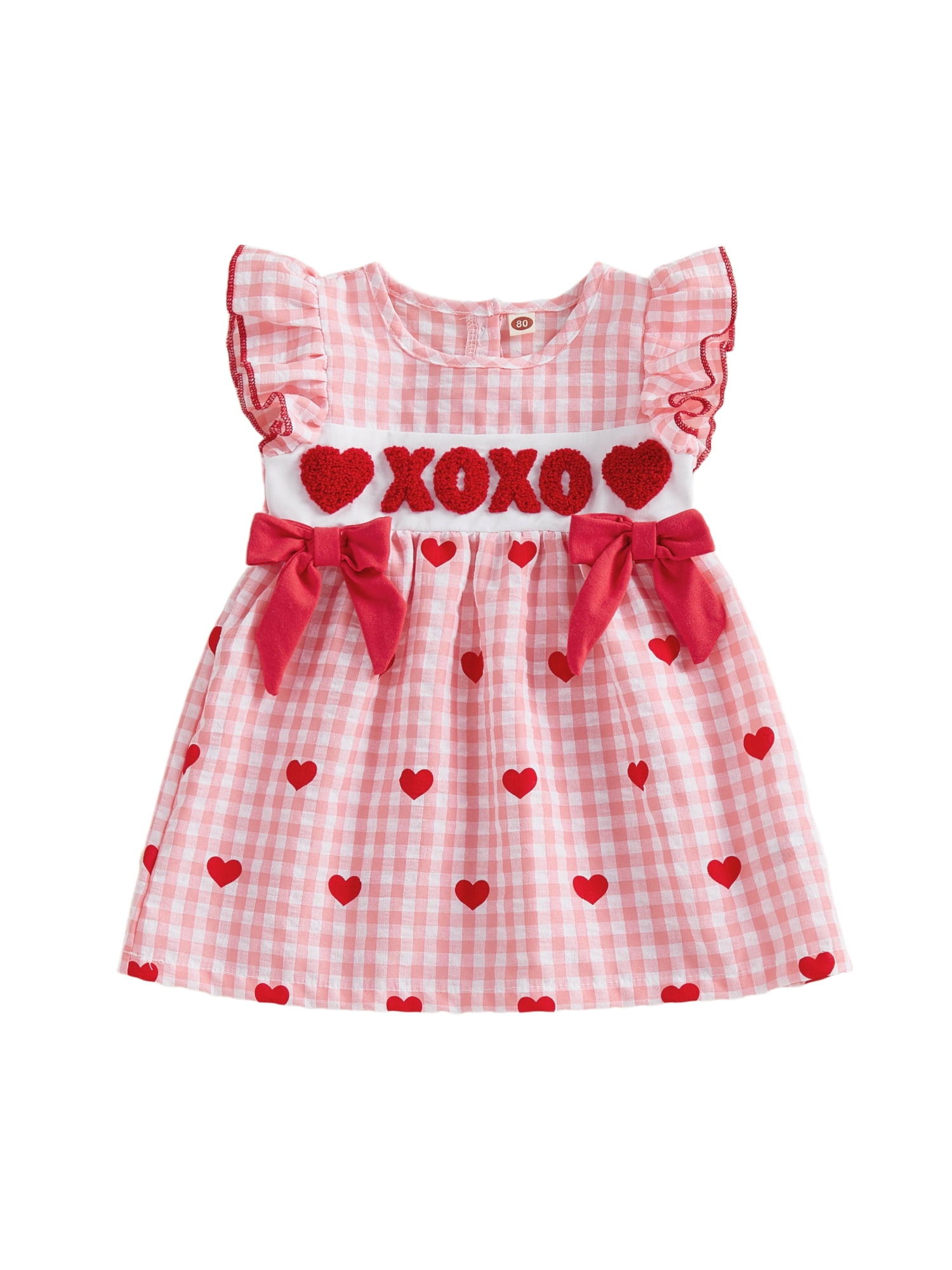 BemeyourBBs Toddler Baby Girl Valentine Dress Outfit Spring Summer ...
