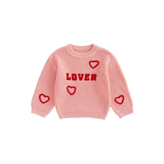 BemeyourBBs Toddler Baby Girl Valentines Sweaters Valentines Day Outfit ...