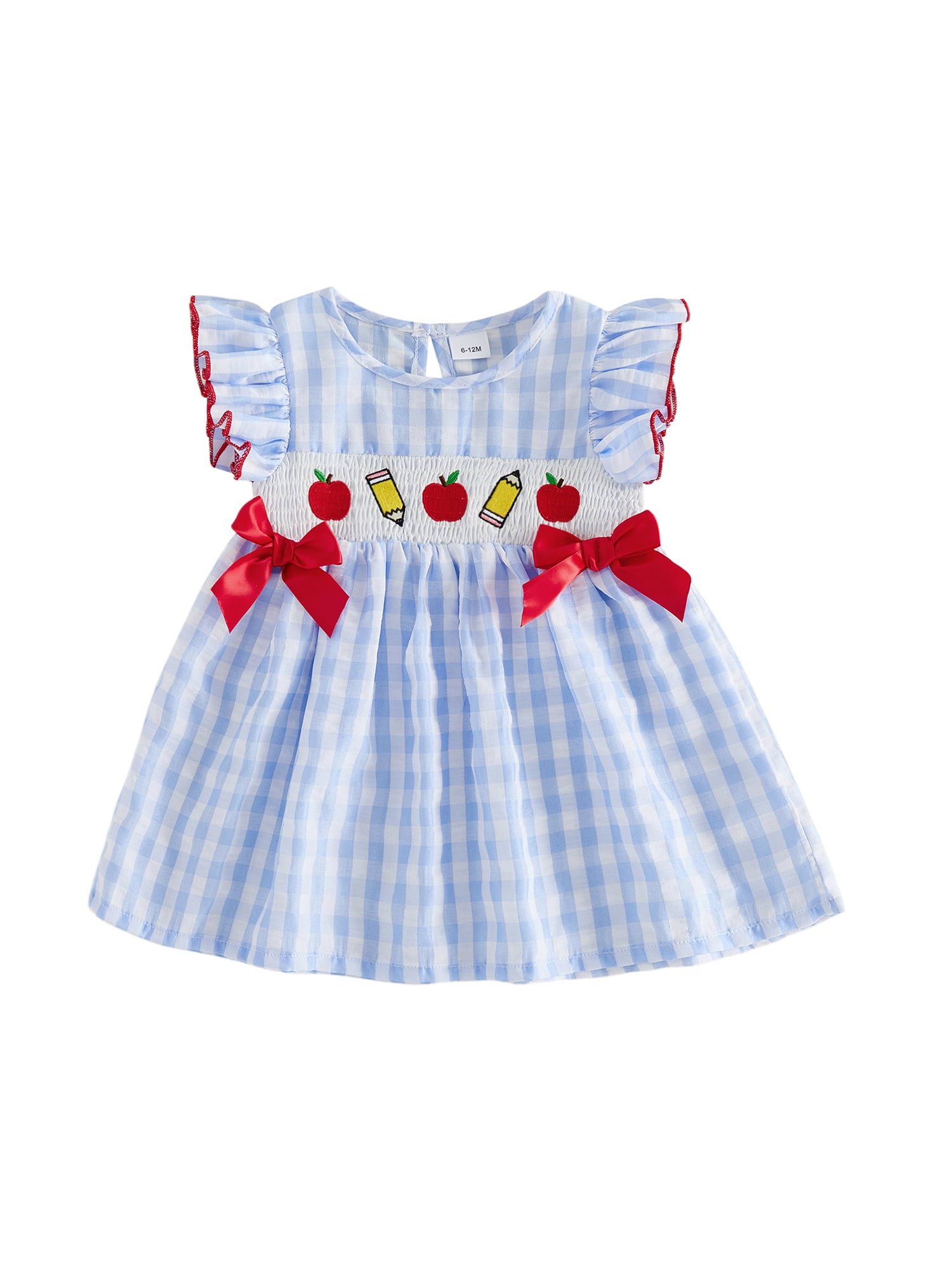 BemeyourBBs Toddler Baby Girls Back to School Dress Baby Girl ...